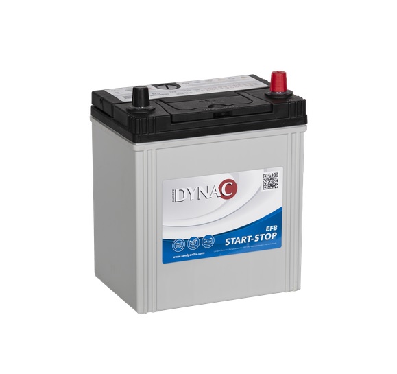 Dynac EFB B19 12V 38Ah 360A | AkkuA Joensuu